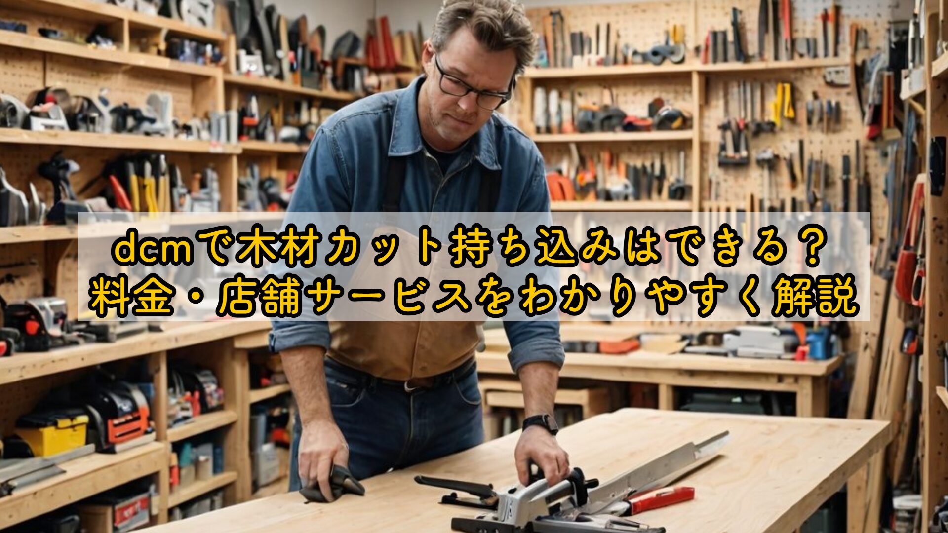 dcmで木材カット持ち込みはできる？料金・店舗サービスをわかりやすく解説 | クラフトDIYラボ｜初心者も安心の工具とリメイク、リフォーム情報！